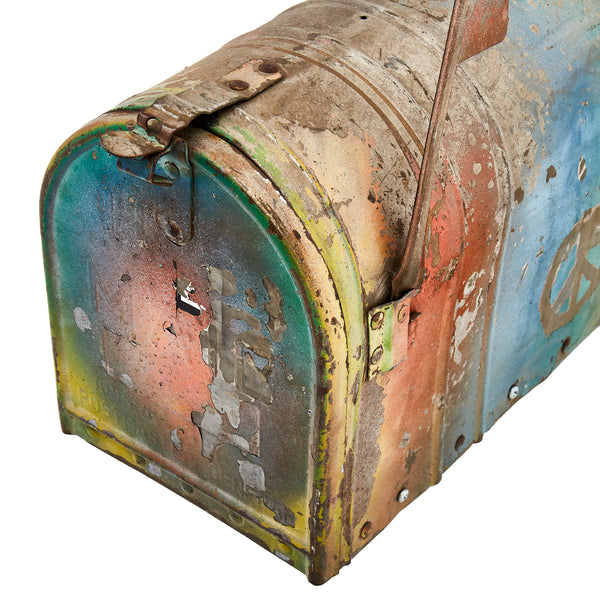 Rainbow Hippie Mailbox - Gil & Roy Props