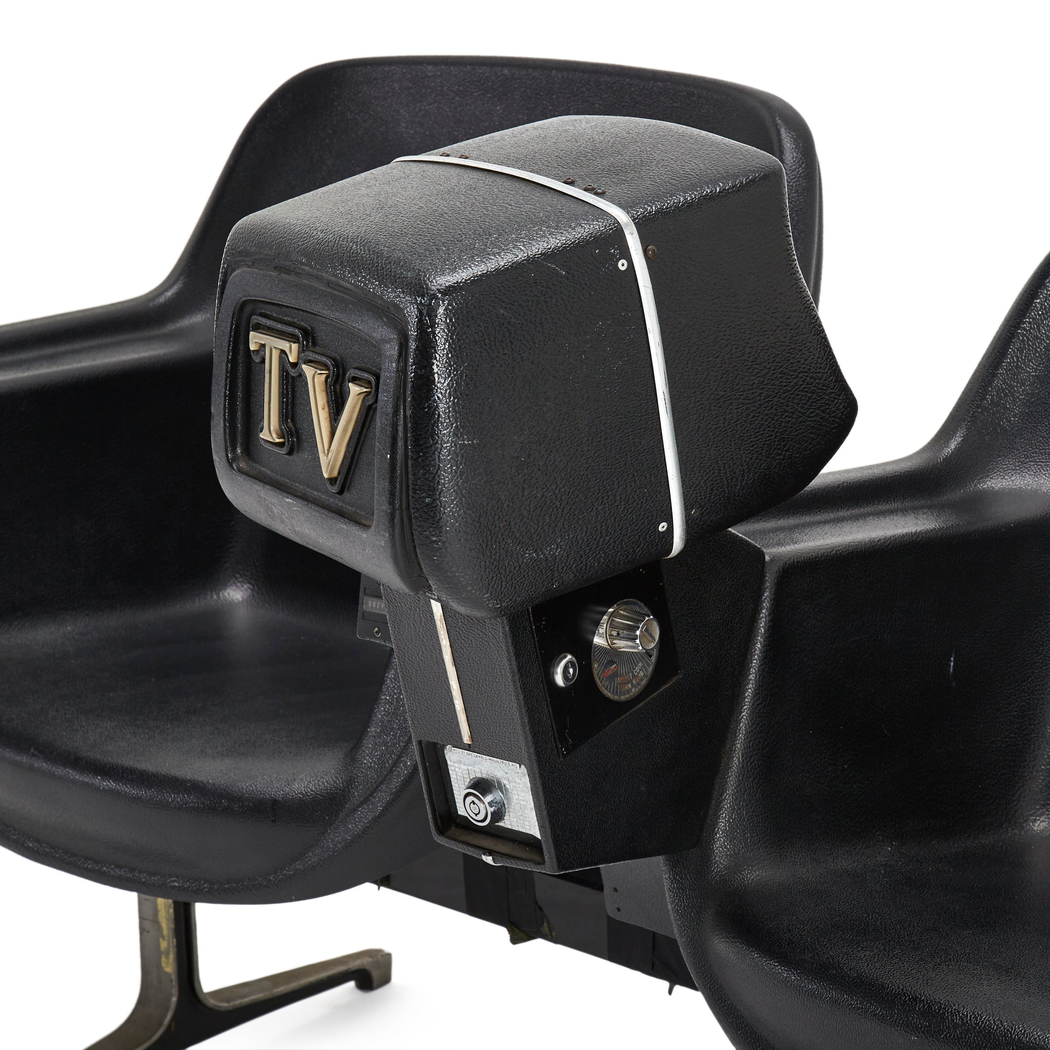 Vintage Coin Operated TV Double Bench - Gil & Roy Props