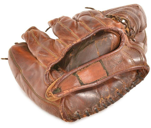 Vintage Leather Baseball Mitts - Gil & Roy Props