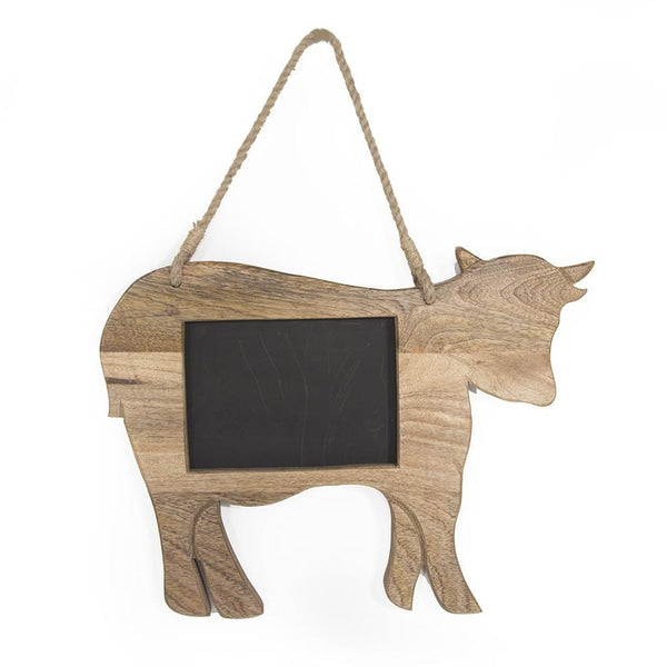 Wood Light Cow Chalkboard (A+D) - Gil & Roy Props