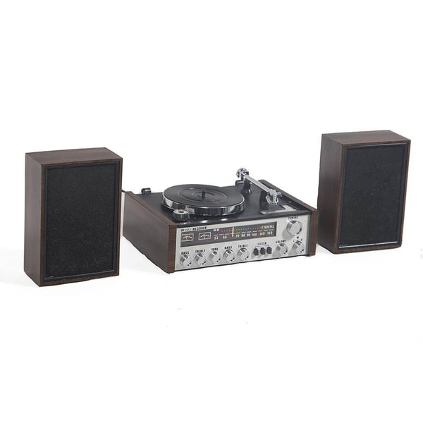 Miniature Stereo Set with Turntable and Speakers - Gil & Roy Props