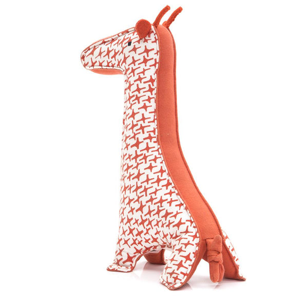 Red Fabric Giraffe (A+D) - Gil & Roy Props