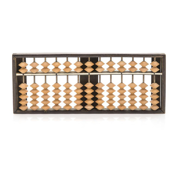 Black & Tan Dark Wood Abacus (A+D) - Gil & Roy Props