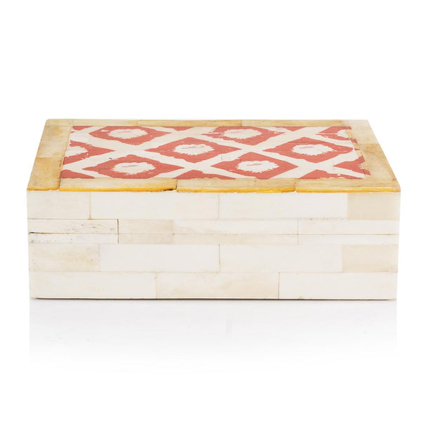 Red Criss Cross Keepsake Box (A+D) - Gil & Roy Props