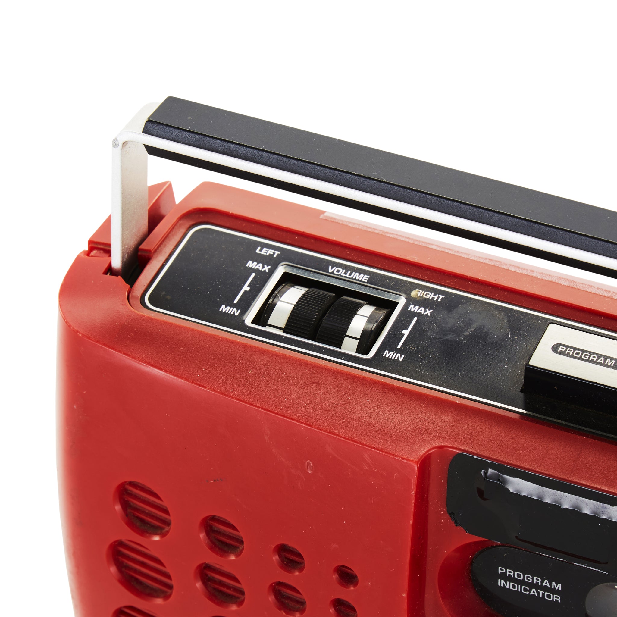 Red portable boombox - Gil & Roy Props