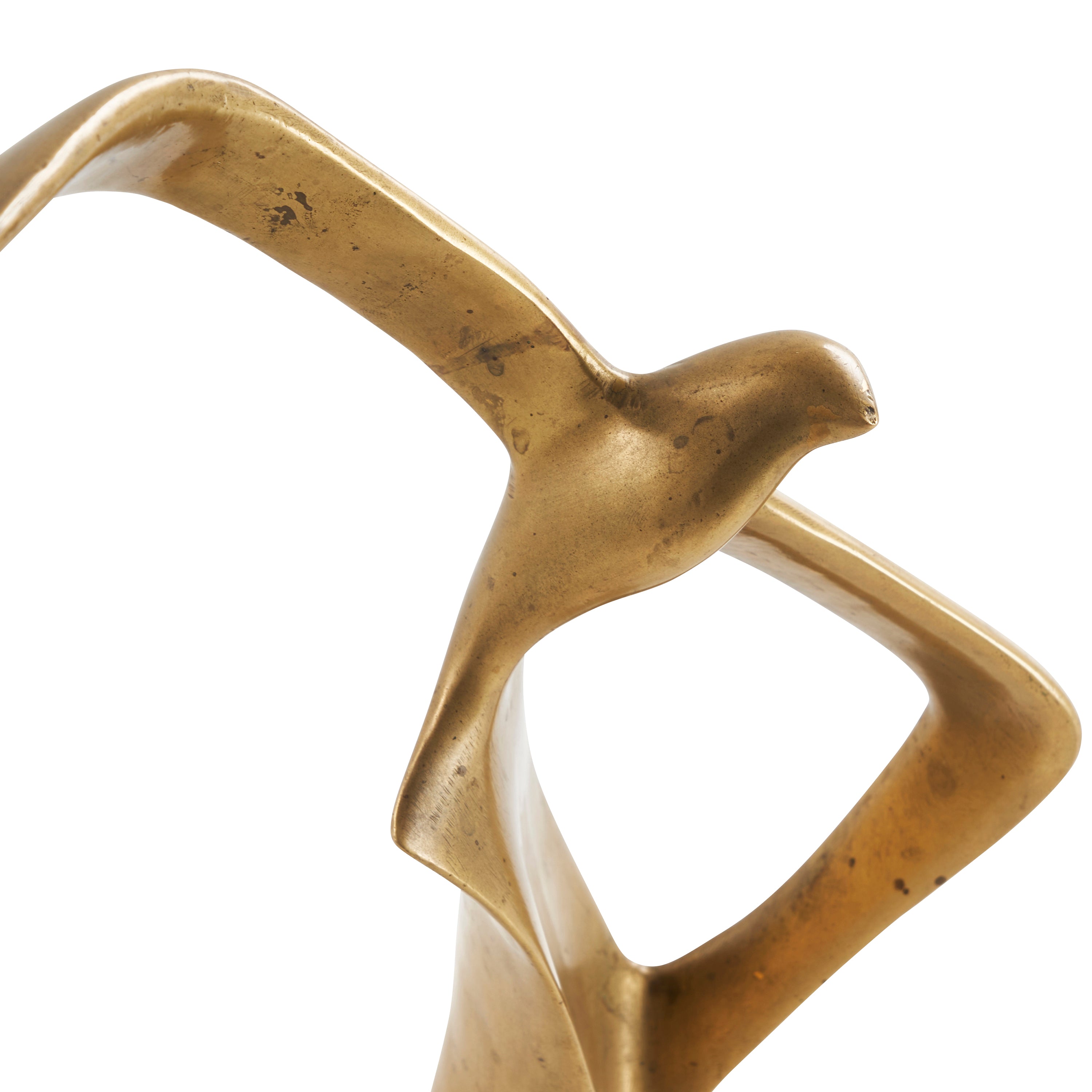 Brass Bird Sculpture - Gil & Roy Props