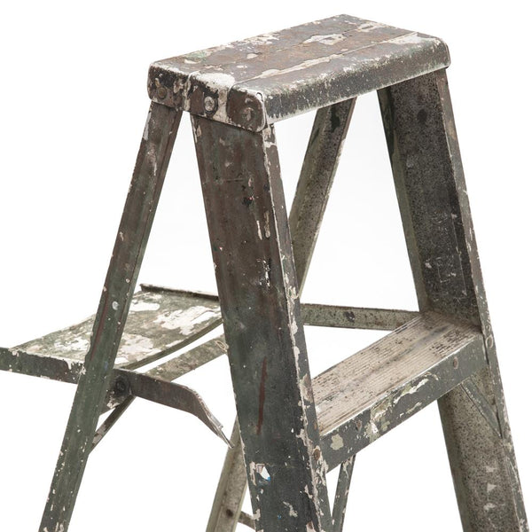 Paint Splattered Metal Ladder - Gil & Roy Props
