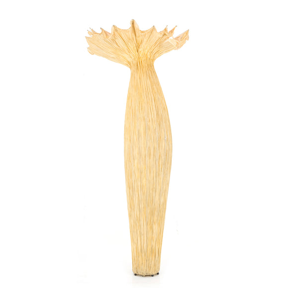 Huge Tan Folded Paper Tamale Floor Lamp - Gil & Roy Props