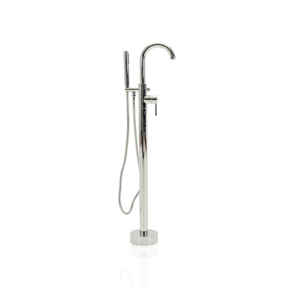 Chrome Freestanding Bathtub - Faucet Only - Gil & Roy Props