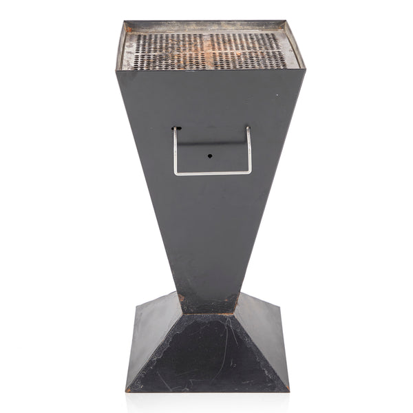 Grey Angular Metal Grill - Gil & Roy Props