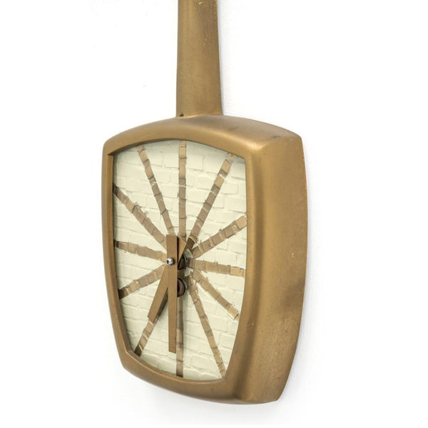 Gold Decorative Clock - Gil & Roy Props