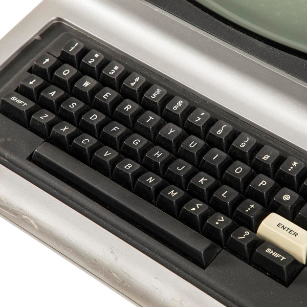 Silver Radio Shack Computer + Keyboard - Gil & Roy Props