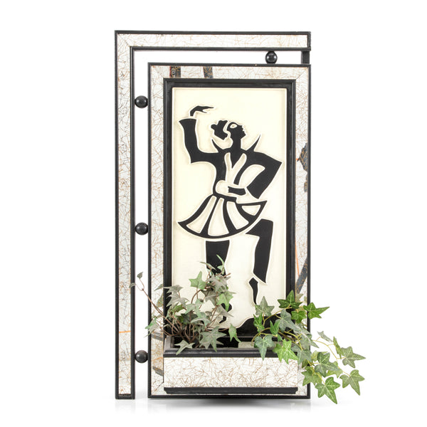 Black & White Dancing Woman Wall Mirror - Gil & Roy Props