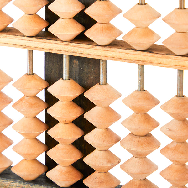 Wood Dark Rustic Abacus (A+D) - Gil & Roy Props