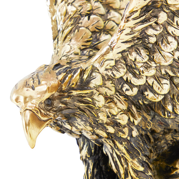 Gold Eagle Sculpture - Gil & Roy Props