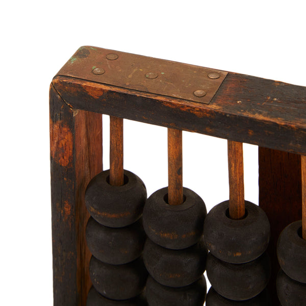 Brown Antique Wooden Abacus (A+D) - Gil & Roy Props