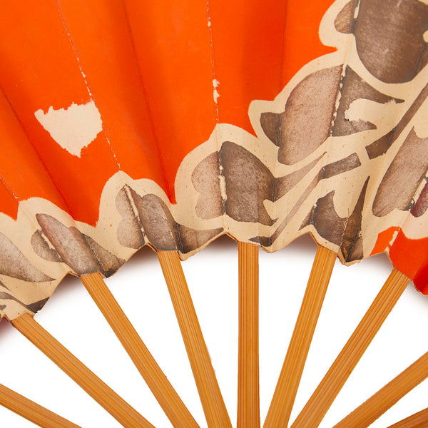 Orange Hand Fan (A+D) - Gil & Roy Props