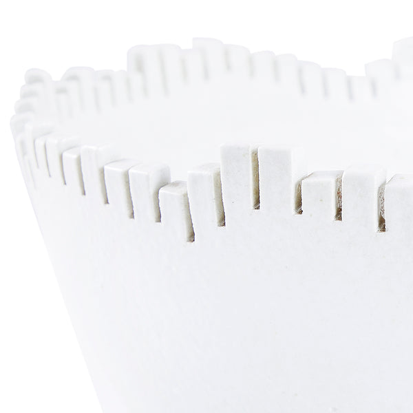 White Handmade Ceramic Decorative Bowl - Gil & Roy Props
