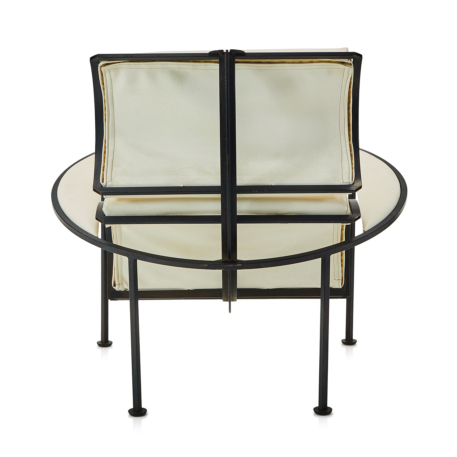 White Carlo Forcolini Signora Chan Lounge Chair - Gil & Roy Props