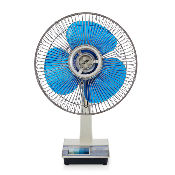 Sapphire Blue Oscillating Fan - Gil & Roy Props