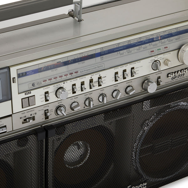 Huge Sharp Double Cassette Boombox - Gil & Roy Props