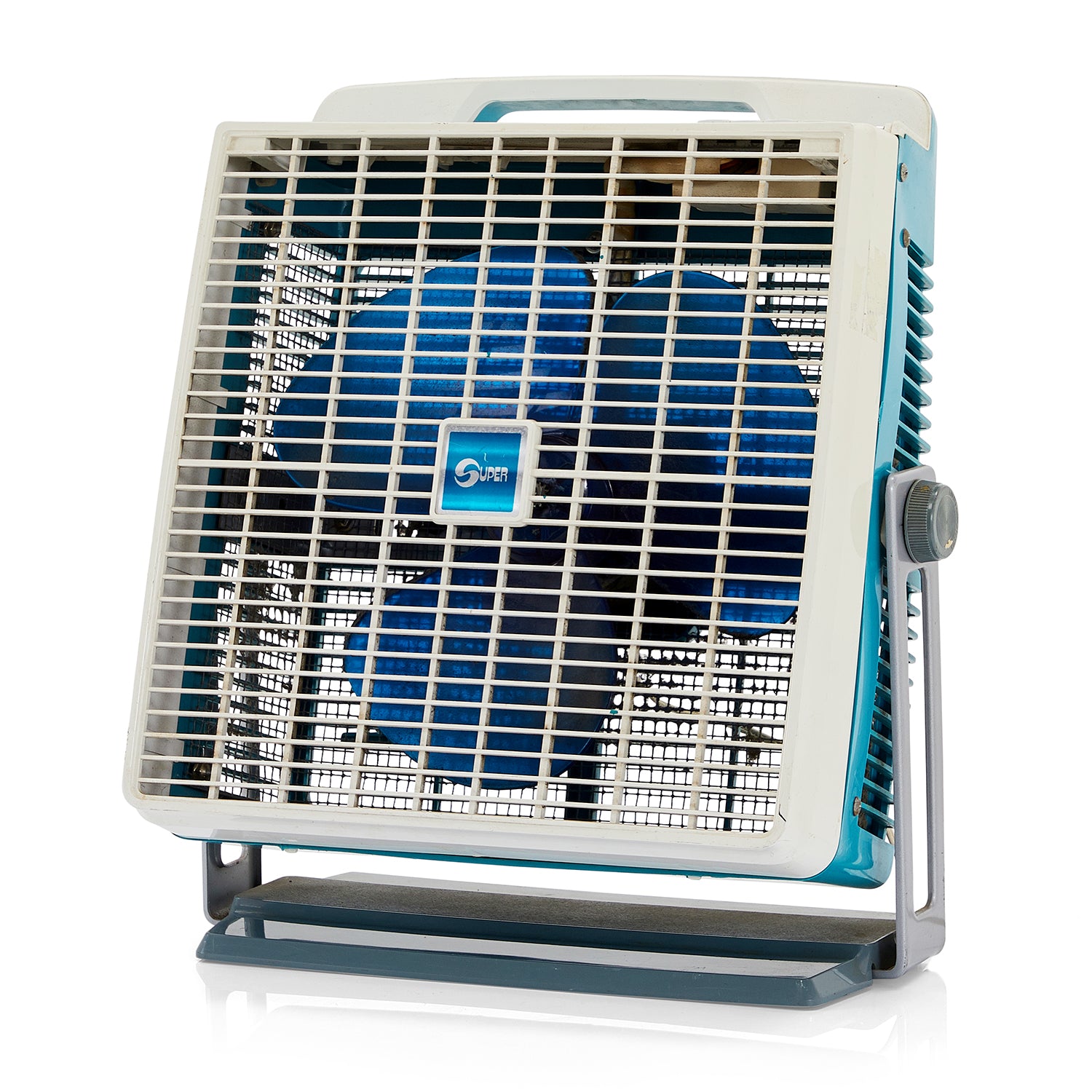 Blue "Super" Square Fan - Gil & Roy Props