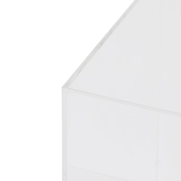 Clear Plexi Cube Pedestal - Gil & Roy Props
