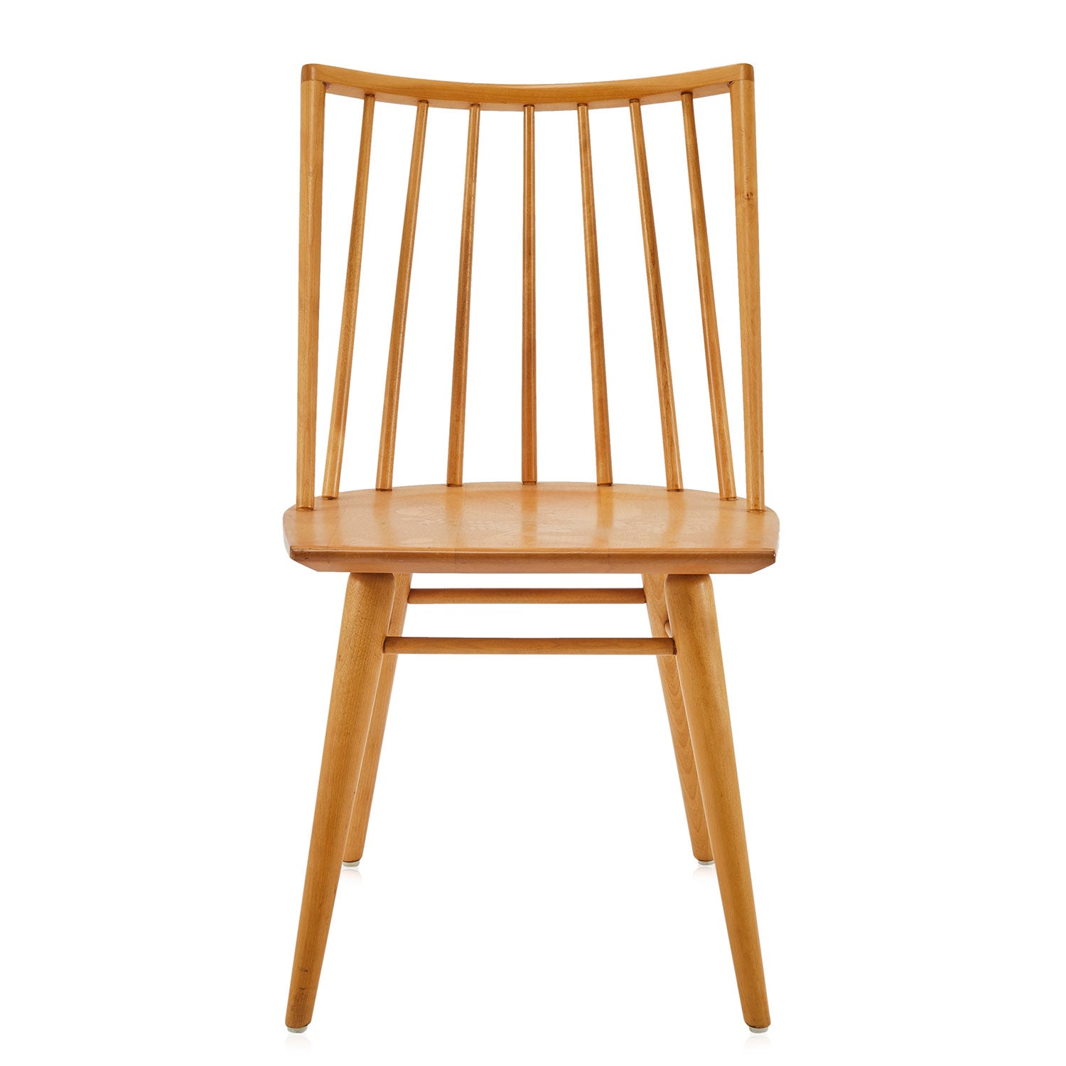 Wood Dining Chair - Curved Back - Gil & Roy Props