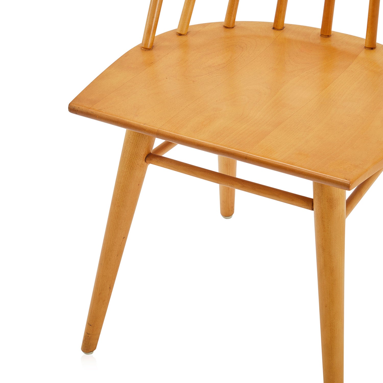 Wood Dining Chair - Curved Back - Gil & Roy Props