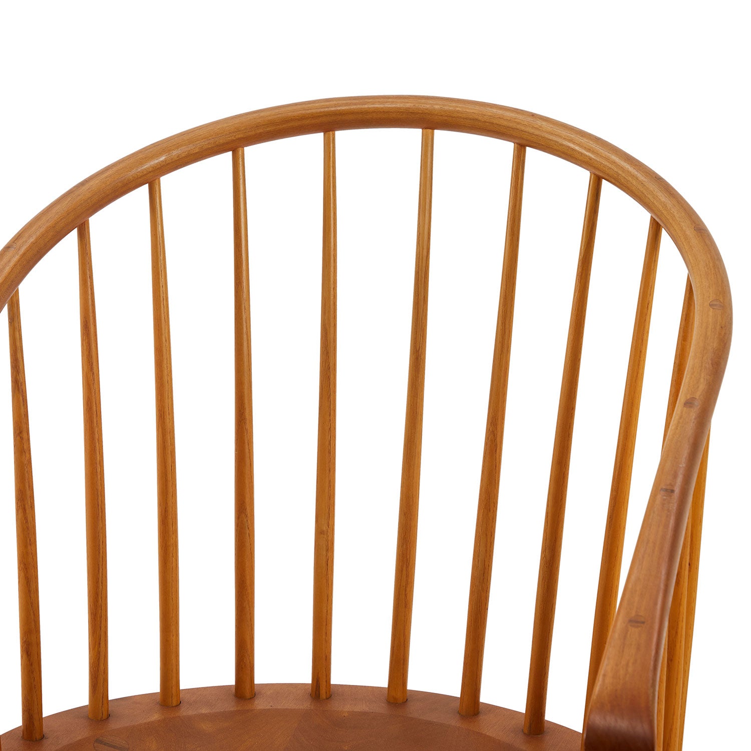 Wood Spindle Back Dining Chair - Gil & Roy Props