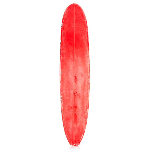 Vintage Red and Cream Surfboard - Gil & Roy Props