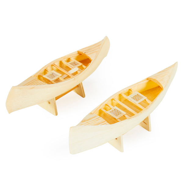 Wooden Toy Canoes - Gil & Roy Props