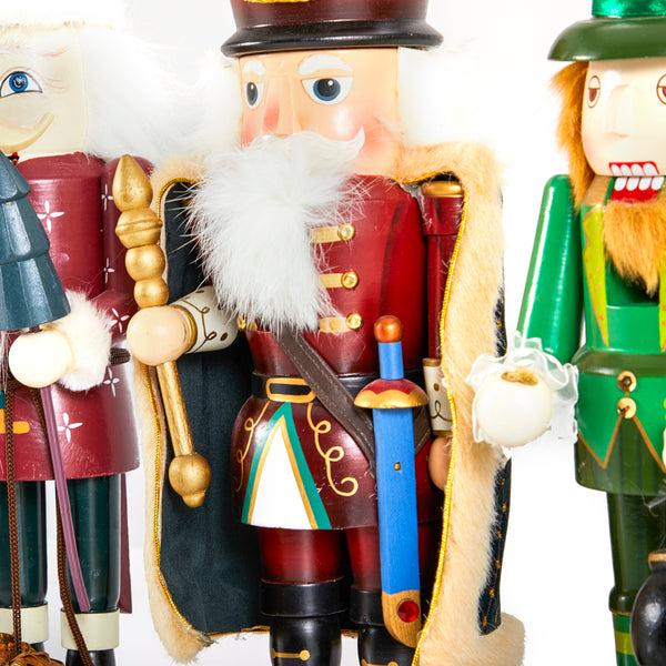 Wooden Nutcracker Figurines - Gil & Roy Props