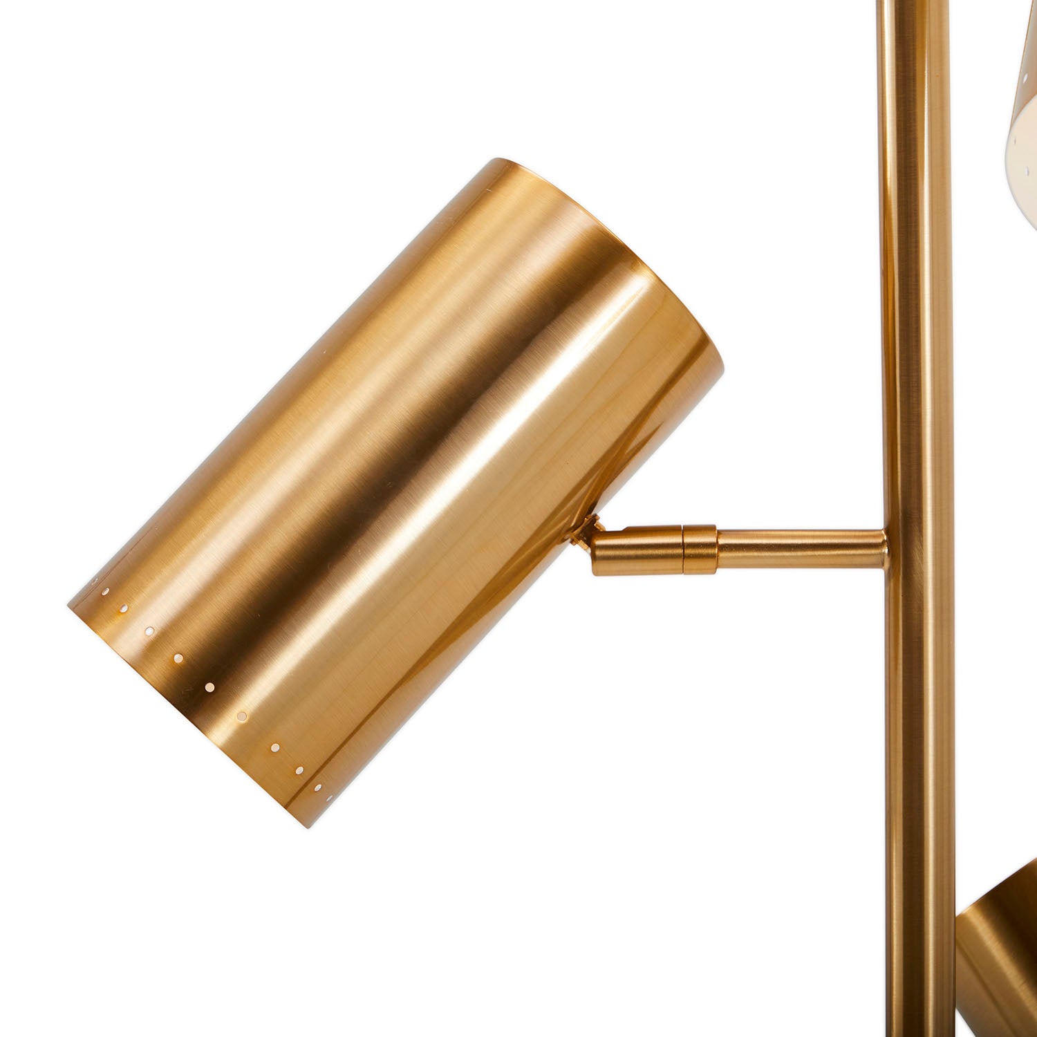 Gold 3-Head Floor Lamp - Gil & Roy Props