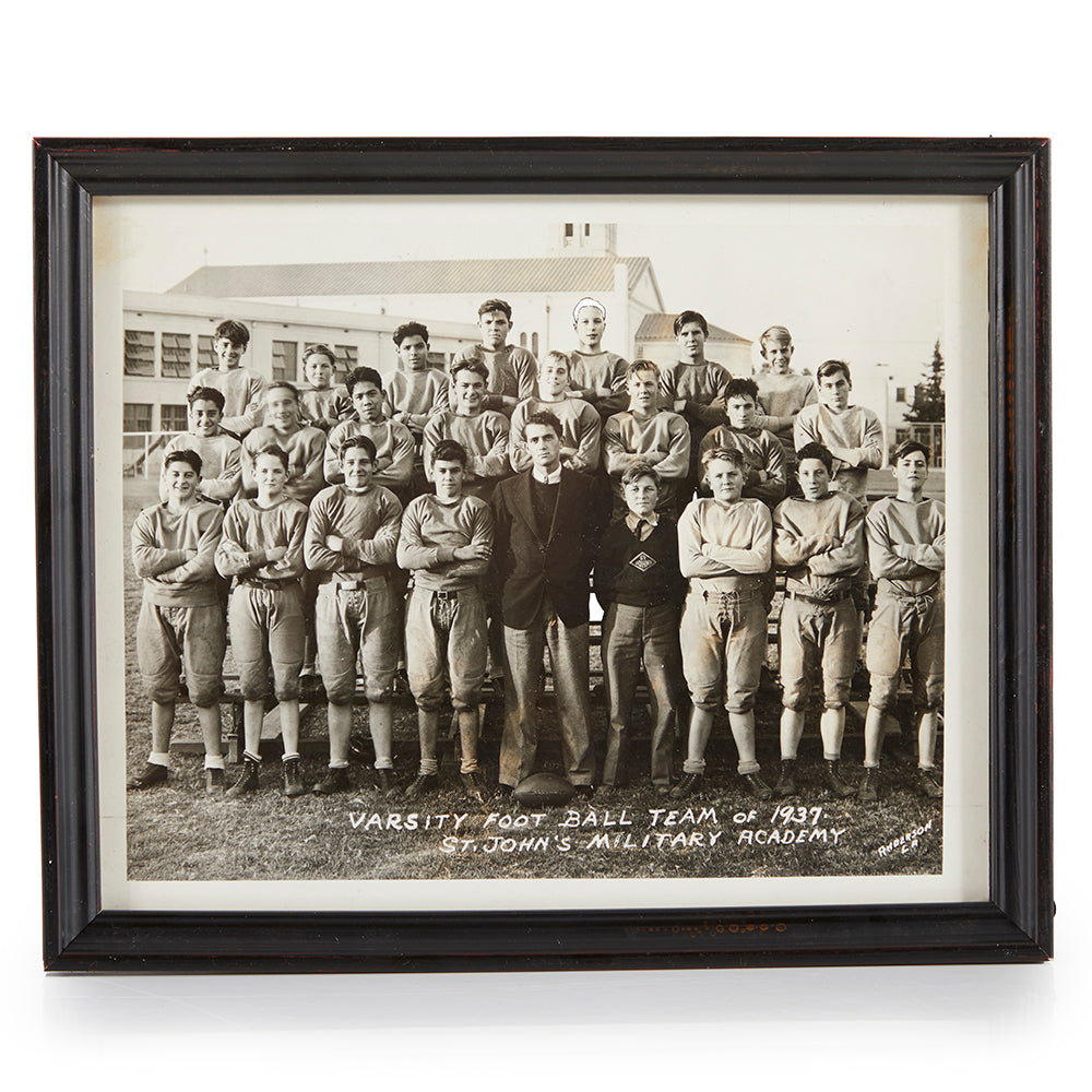 1123 (A+D) Vintage Varsity Football - Gil & Roy Props