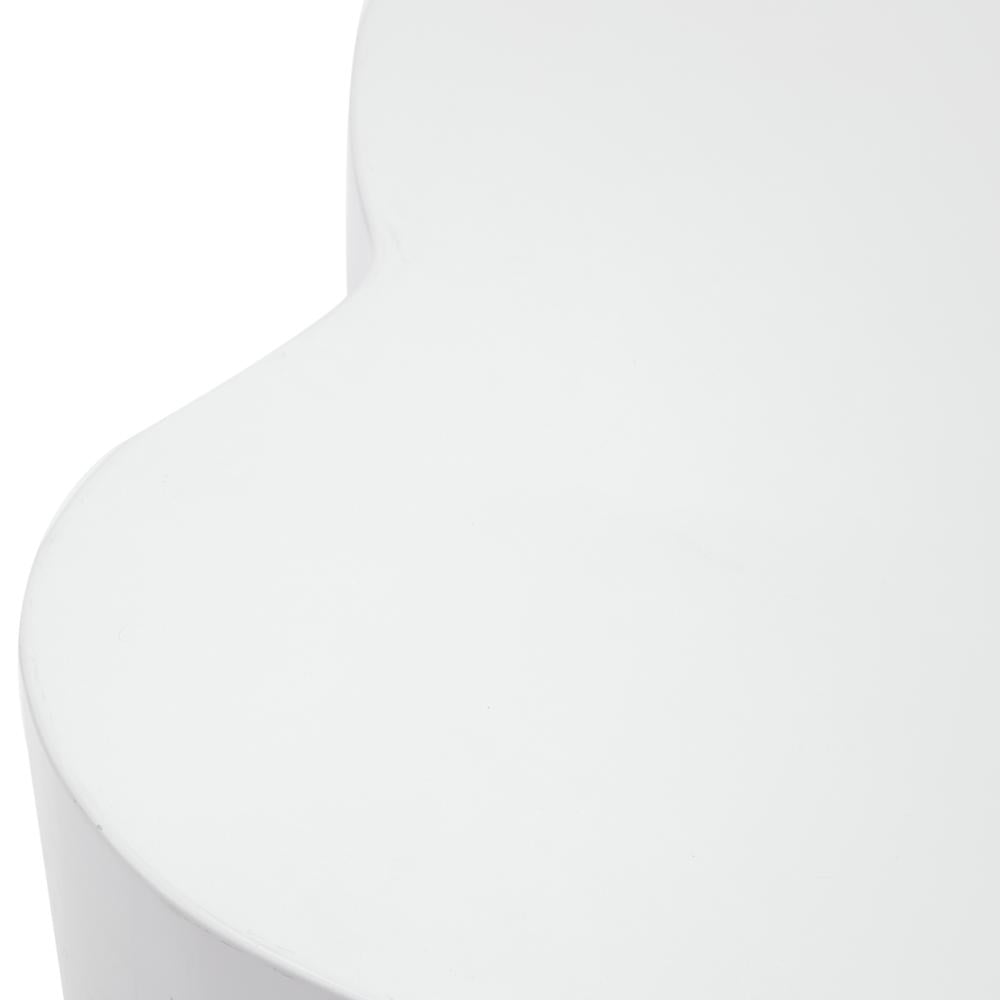 White Amoeba Seating Platform / Coffee Table - Gil & Roy Props