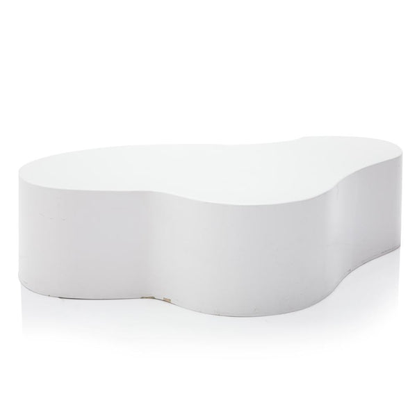 White Amoeba Seating Platform / Coffee Table - Gil & Roy Props