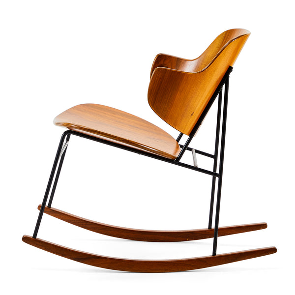 Kofod Larsen - Walnut Rocker - Gil & Roy Props