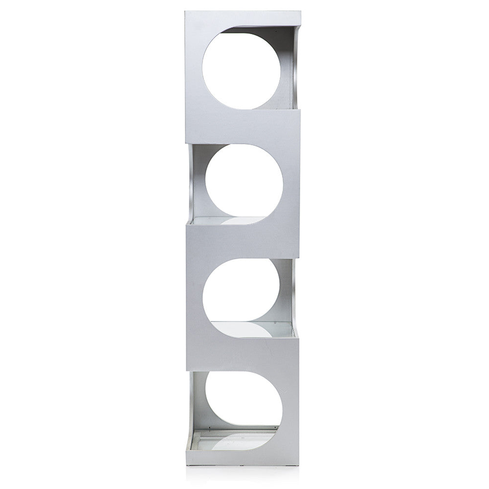 Silver Dunbar Shelf - Gil & Roy Props